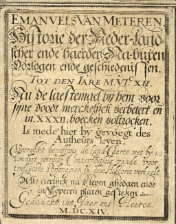 Emanuel van Meteren | Nationaal Archief